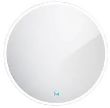 Nimco Zrcadla - Zrcadlo s LED osvětlením, 600 mm, dotykový senzor, hliník ZP 26000RV