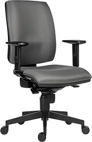 Powerton ERGO Hana šedá / Kancelářské ergonomické křeslo / synchronní