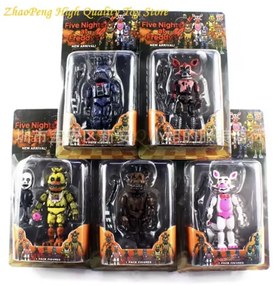 FNAF Five Nights At Freddy´s figurky sada 5 nebo 6 ks Set: set G (5 ks s boxem)