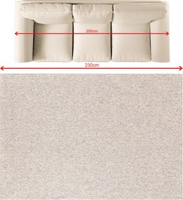 Koberec Solaro beige/grey 160x230 cm