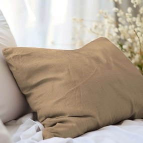 Mušelínové povlečení Light brown Velikost: 140 x 200 + 70 x 90