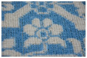 Kusový koberec PP Rose modrý 120x170cm