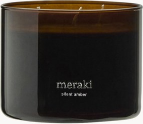Vonná svíčka se třemi knoty Silent Amber (tabák)