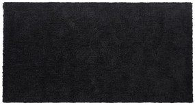 Černý koberec 80x150 cm DEMRE Beliani