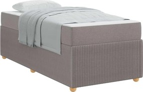 Rám postele Taupe 100 x 200 cm textil 3398357