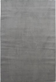 BE Koberec Zurich 1903 GREY - šedý obdélníkový Rozměr: 60x100 cm