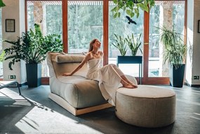 Taburet Atlas OUTDOOR / White Sand