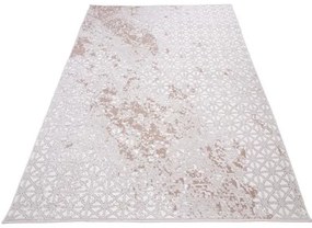 Koberec BUTIK 336 krémový / hnědý