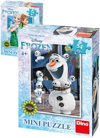 DINO Puzzle Disney pohádky 54 dílků 20x13cm různé druhy skládačka v krabici dn331211