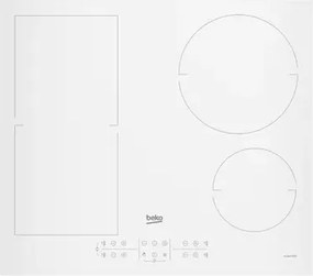 Beko HII64200FMTW bílá / Indukční varná deska / 4 plotny / dotykové ov
