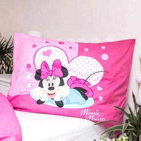 JERRY FABRICS Povlečení Minnie Sweet like me micro Polyester - mikrovlákno, 140/200, 70/90 cm