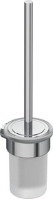 Kludi Vela R - WC štětka nástěnná s držákem, sklo/chrom 5897405