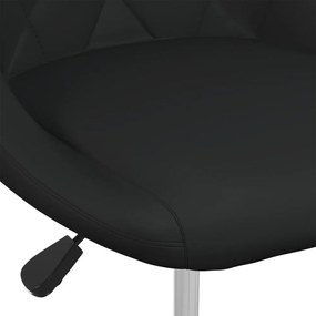 Petromila Jídelní židle 2 ks černé umělá kůže
