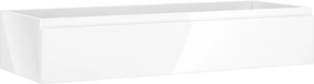Mexen Orio, koupelnová skříňka 120 cm, 1 zásuvka, bílá lesklá, 91A10-12023-1-BF00