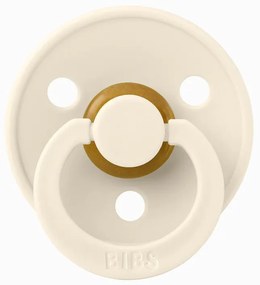 Bibs Colour dudlík z přírodního kaučuku 1 ks 0 - 6 měsíců Ivory