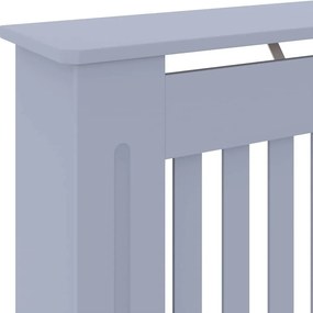 Kryt radiátoru Šedá 78 x 19 x 81,5 cm Kompozitní dřevo 3403243