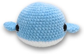 Vali Crochet Háčkovaná Velryba Barva zvířátka: Modrá