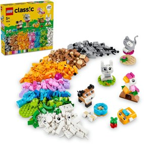 Lego stavebnice lego classic 11034 tvořiví mazlíčci