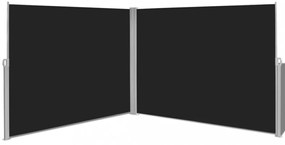 Zatahovací boční markýza 200x600 cm Dekorhome Krémová