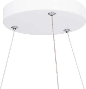 LED stropní světlo s dálkovým ovládáním Estela Low UGR - průměr 60 cm, bílá