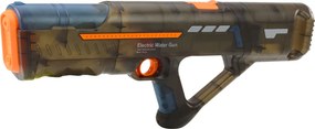 LEAN Toys Elektrická vodní pistole nabíjecí průhledná černá 55 cm