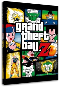 Gario Obraz na plátně Grand Theft Ball Z - DDJVigo Rozměry: 40 x 60 cm