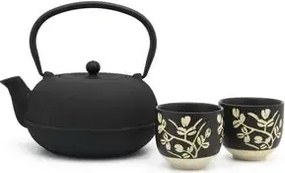 Bredemeijer Sichuan Konvička na čaj + 2 šálky / 1 l / konvička litina