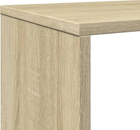 Knihovna dub sonoma 132 x 29 x 141,5 cm kompozitní dřevo 3310309