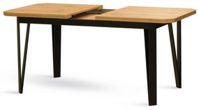 STIMA Jídelní stůl SAM lamino - rozkládací ROZMĚR: (š/h/v) 120 x 80 x 77 cm (+40 cm rozklad)