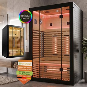 Artsauna Infrasauna Trondheim 120, černá