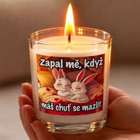 Ahome CZ Krásná svíčka Zapal mě, když máš chuť se mazlit