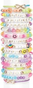 MAKE IT REAL Kreativní sada Beads 2-Go / 1370 korálků / Plast / od 8 l
