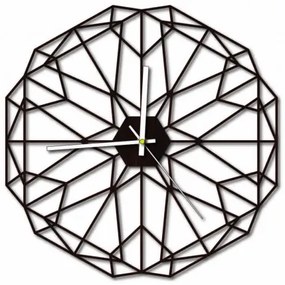 Sentop - MDF Nástěnné hodiny do obýváku HDKF017 i černé I SENTOP HDFK0017 PR0346 MDF