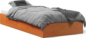 vidaXL Rám postele masivní dřevo 100 x 200 cm [820056] Barva: Voskově hnědá