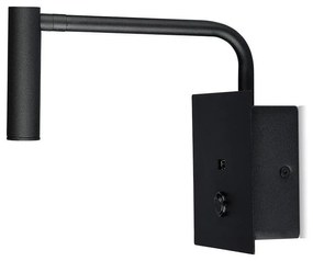 V-Tac | LED Flexibilní nástěnná lampa s USB portem LED/3W/230V | VT0950
