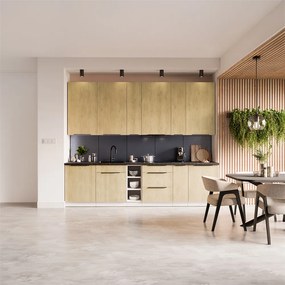 CREMONA bc | dolní skříňka 80 ZL 2F dřezová | 80 cm | bílá/cremona