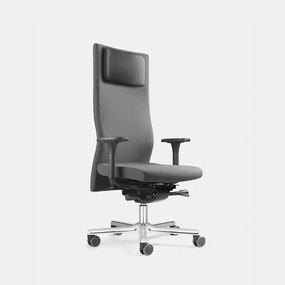 LÖFFLER Zdravotní balanční židle LEZGO LG 7K s podhlavníkem Barva potahu: A31 šedá