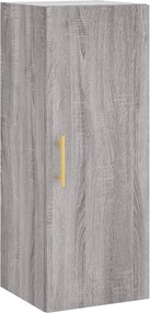 Skříň highboard šedá sonoma 34,5 x 34 x 180 cm kompozitní dřevo 3198975
