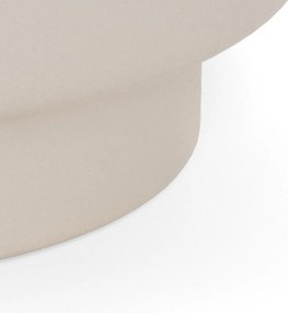 ACTONA Konferenční stolek CANGAS šedý ⌀45 cm