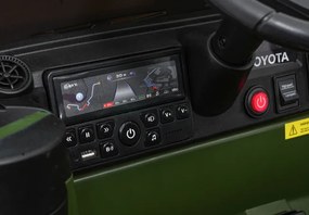 Elektrické autíčko Toyota Land Cruiser PRADO zelené