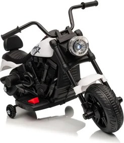 Elektrická motorka STAR bílá