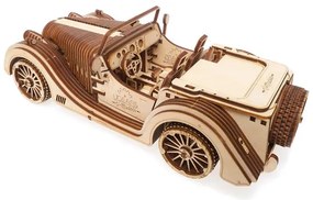 Ugears 3D dřevěné mechanické puzzle – Roadster VM-01 Auto (437 dílků)