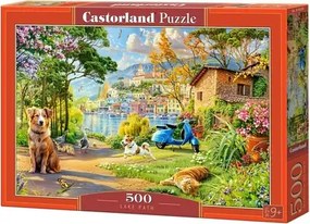 Castorland 54305 Puzzle Stezka podél jezera / 500 dílků / od 9 let