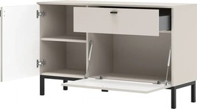 Komoda Korfu 01 117 cm kašmír/černý