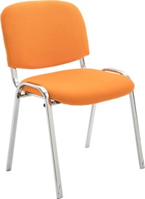 Konferenční židle Ken C látka – oranžová