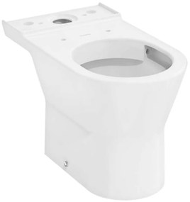 Hansgrohe EluPura Original S - WC kombi mísa, zadní odpad, Rimless, bílá 60265450