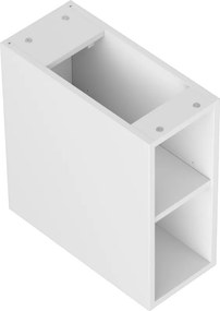 Mexen Box-A, otevřená skříňka s policí 20 cm, bílá matná, 91AX2-0200-470-0-01