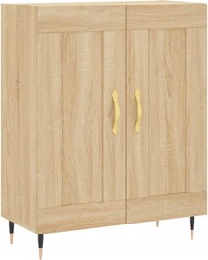 Skříň highboard dub sonoma 69,5 x 34 x 180 cm kompozitní dřevo 3189936