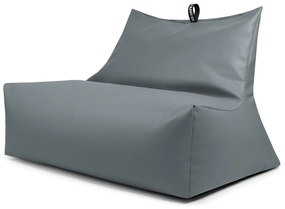 Šedý sedací vak z imitace kůže Icy Sofa – So Soft?