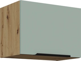ARIA st | horní skříňka 50 GU-36 1F výklopná | 50 cm | ANTI FINGERPRINT povrch | artisan/aquamarine